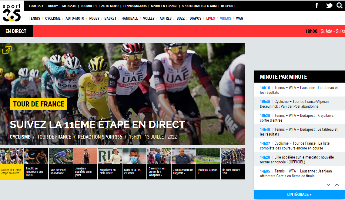 SPORT365 - REWORLD MEDIA CONNECT